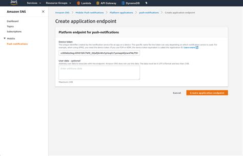 Send Test FCM Push Notification With Amazon SNS Mestwin Blog