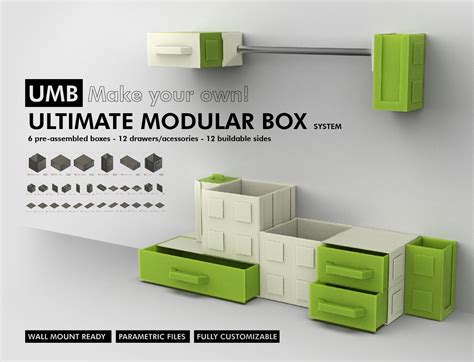 Ultimate Modular Box System Modular Storage Modular Storage