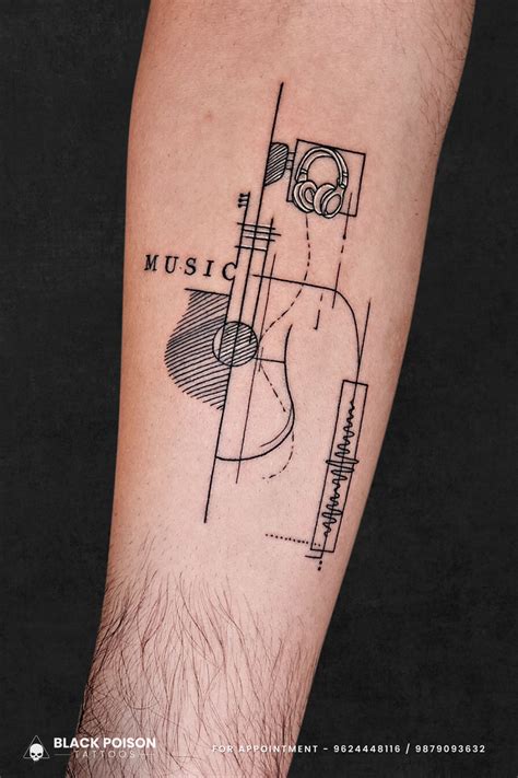 Music Tattoos Forearm