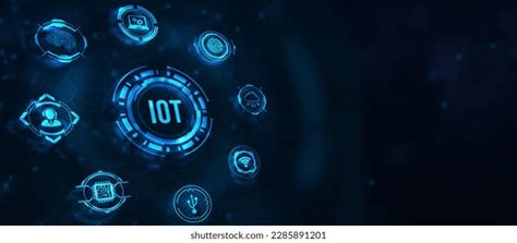 Internet Things Iot Concept Businessman Offer Stock Illustration 2285891201 Shutterstock