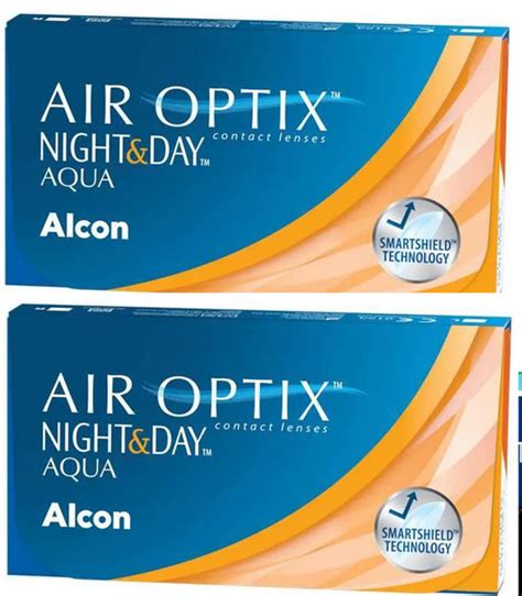 Air Optix Night & Day Aqua -7.00 / 13.8 / 8.4, 6 штук (2 пачки по 3 ...