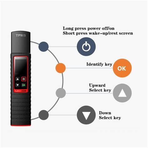 Launch X 431 TSGUN TPMS Tire Pressure Detector Handheld Terminator X431 TSGUN Sensor Activator