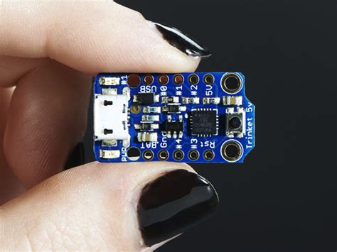Volume Control Knob And Pause Button With Trinket Musicmonday