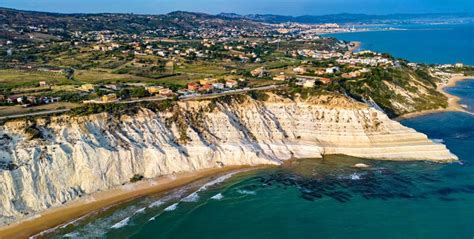 Scala Dei Turchi A Rocky Cliff On The Coast Of Southern Sicily Stock Photo Image Of Heritage