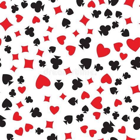 Random Playing Card Background Stock Illustrations 473 Random Playing