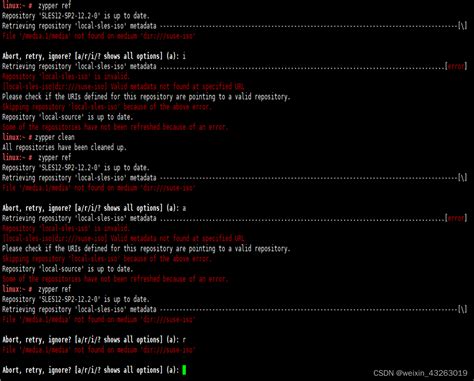 suse 配置yast软件镜像源（zypper） suse软件源 csdn博客