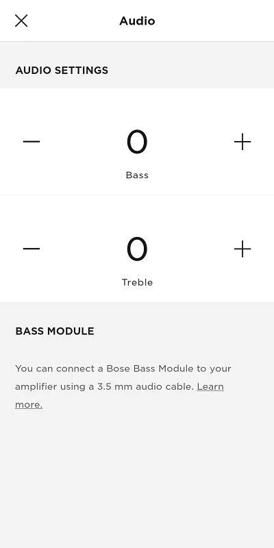 Adjusting The Tone Controls On Your Product Bose Music Amplifier