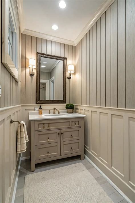 Powder Room Shiplap Ideas