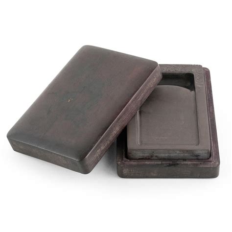 Lot A Chinese Duan Inkstone Qing Dynasty 1644 1911