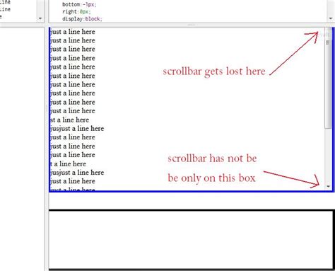 Html Scrollbar Gets Vanished When Overflowauto Applied Stack Overflow