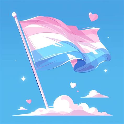 Premium Vector Transgender Pride Month Celebration Poster