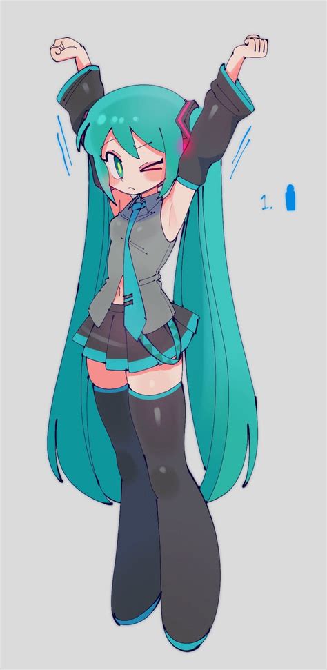 Hatsune Miku Vocaloid Drawn By Batrobin K Danbooru