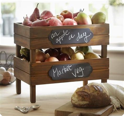 Stackable Fruit And Vegetable Crates