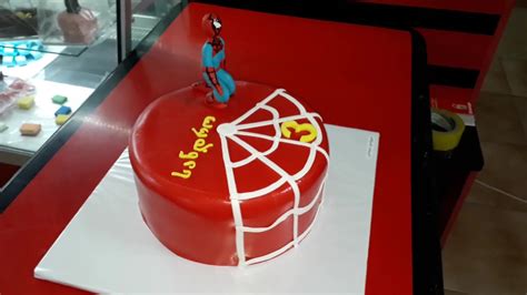 სპაიდერმენის ტორტი საბავშვო ტორტები შეკვეთა 593 756 700 გრანტის ტორტები