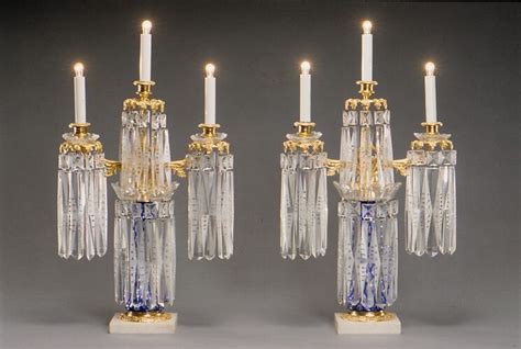Probably New England Glass Company | Girandole | American | The ...