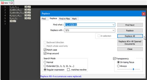Regex How To Align Text To The Right With Notepad Stack Overflow