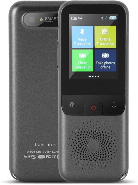 Language Translator Device, Support 138 Languages Translation Online ...