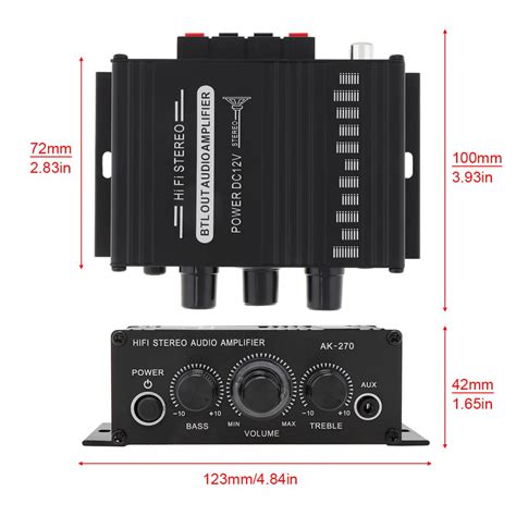 Car Amplifier Audio Karaoke Home Theater Amplifier Grandado