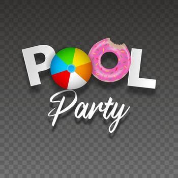 Pool Party Logo Png