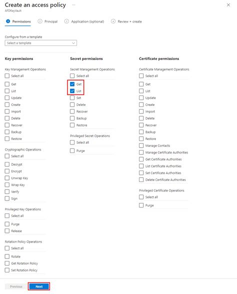 관리 id를 사용하여 azure key vault 인증서에 액세스 azure front door microsoft learn