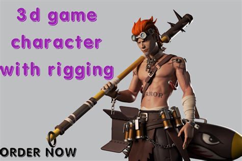 Do 3d Game Character 3d Game Model 3d Game Development 3d Character
