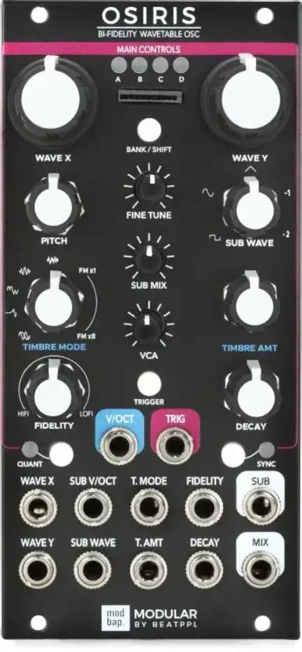 Modbap Modular Osiris USED Control Voltage