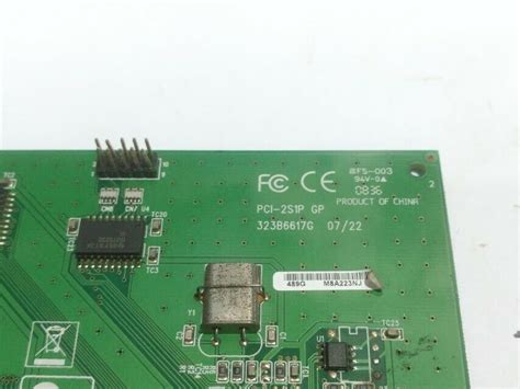 HP SP PCI S P GP B G Serial Parallel PCI Interface Industrial SOL Pte Ltd