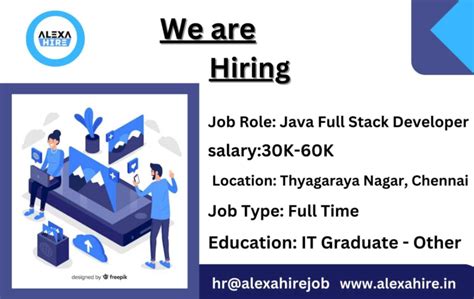 Java Full Stack Developer Job Full Time 10 Skills Basic Pay