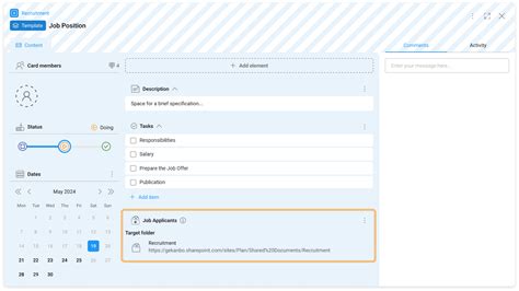 Folder Definition In Card Templates Kanbo Help Portal