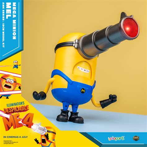 Despicable Me 4 Amk Series Mega Minion Mel Model Kit Yolopark