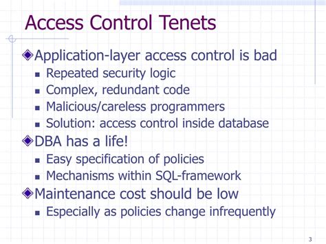 Ppt Extending Query Rewriting Techniques For Fine Grained Access Control Powerpoint