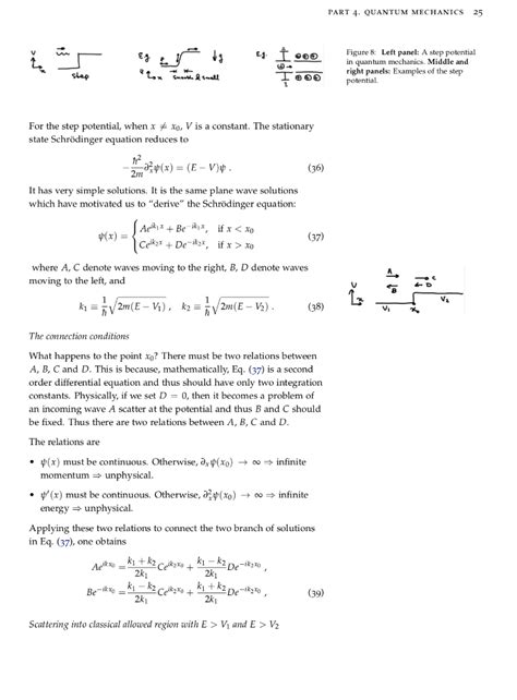 Solved In Section 55 Of The Lecture Note Of Quantum