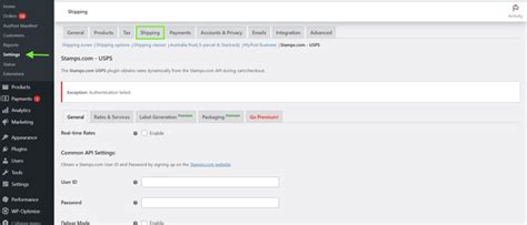 WooCommerce USPS Shipping Method Extension Using Stamps How To Setup ELEXtensions