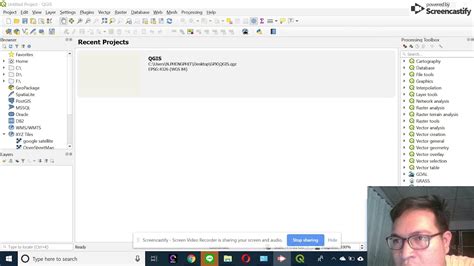 Qgis การเปิดข้อมูล Vector ในโปรแกรม Qgis How To Open Vector Data In Qgis Youtube