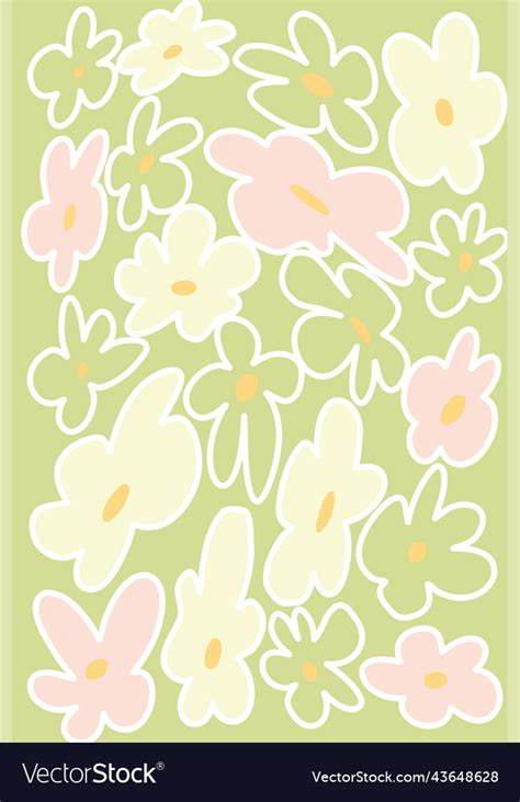 Abstract Retro Geometric Seamless Pattern Vector Image