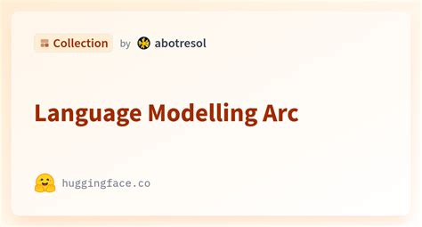 Language Modelling Arc A Abotresol Collection Language Modelling Arc A Abotresol Collection
