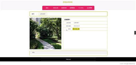 开题报告 Springboot防疫监测系统4gq7r计算机毕业设计 Csdn博客
