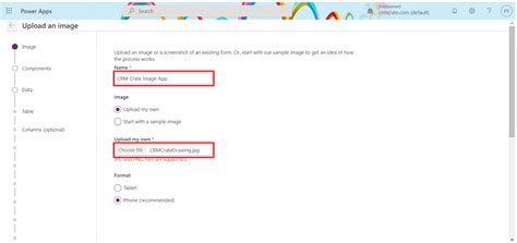 Power Apps Creating A New Canvas App From An Image CRM Crate