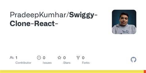 github pradeepkumhar swiggy clone react