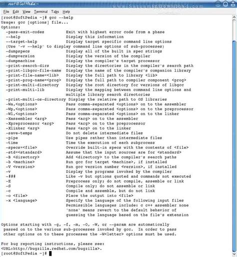 نرم افزار کامپایلر برنامه ها برای لینوکس gcc 7 3 0 linux