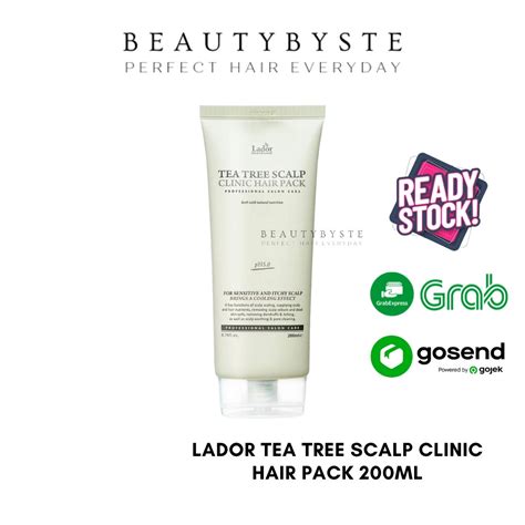 Jual LADOR Tea Tree Scalp Clinic Hair Pack 200ml - Perawatan kulit ...
