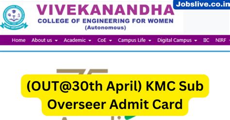 Vcew Ug Results 2023 Vivekanandha College Of Engineering