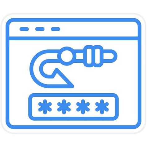 Premium Vector Vector Design Password Phishing Icon Style