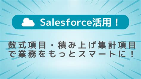 【salesforce】レポートを作ってみよう！データを見える化する第一歩 ウェブマーケティング会社によるsalesforce導入支援＆活用支援
