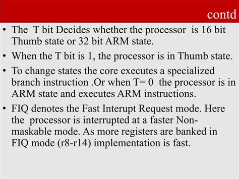 Lect 3 Arm Processor Architecture Ppt