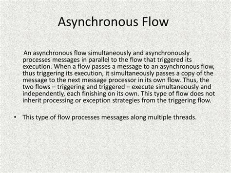 Flows And Subflows Ppt