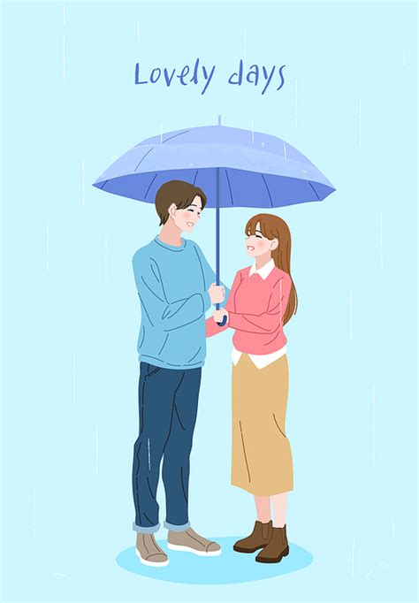 유토이미지 커플의 사랑스러운 나날