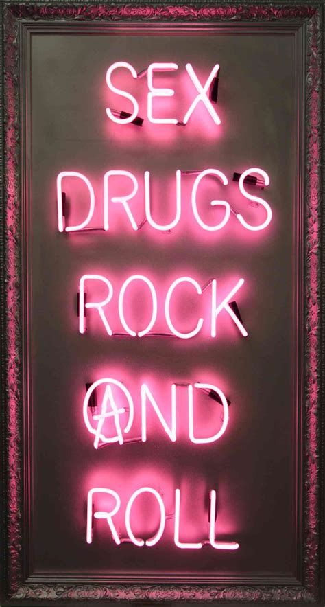 Sex Drugs And Rock And Roll 6 Illuminati Neon