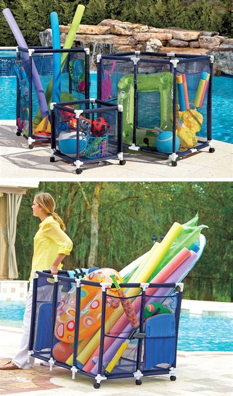 Diy Pool Float Rack BradsHomeFurnishings