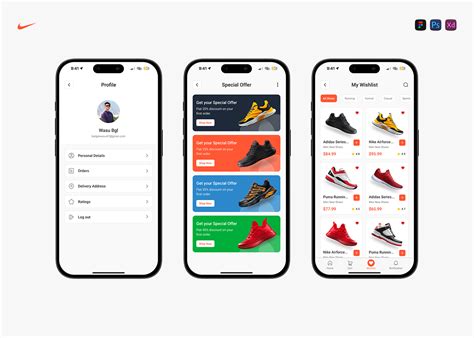 Shoes App Ui Design Behance
